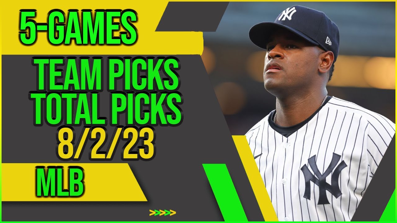 Free Baseball Picks Today 8/2/23 Free MLB Betting Picks - YouTube