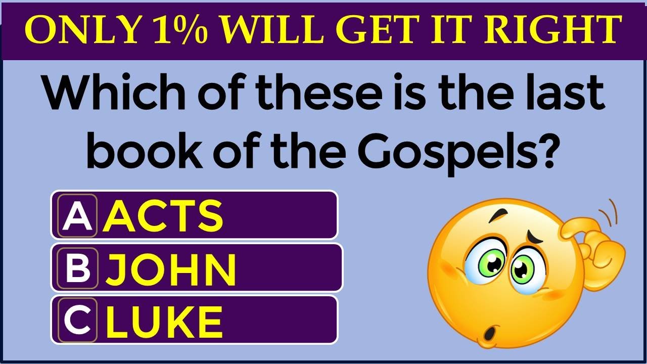 BIBLE QUIZ:HOW WELL DO YOU KNOW THE APOSTLES OF JESUS? CHALLENGE ...