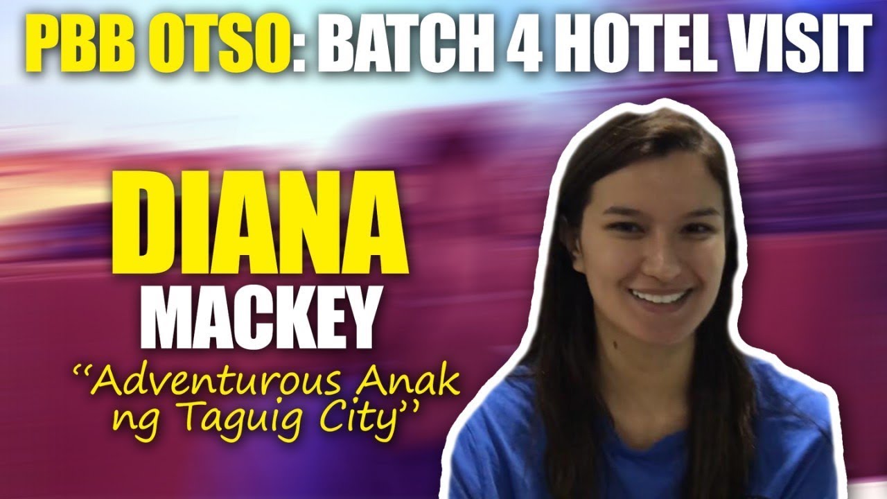 PBB OTSO HOTEL VISIT: Diana - YouTube