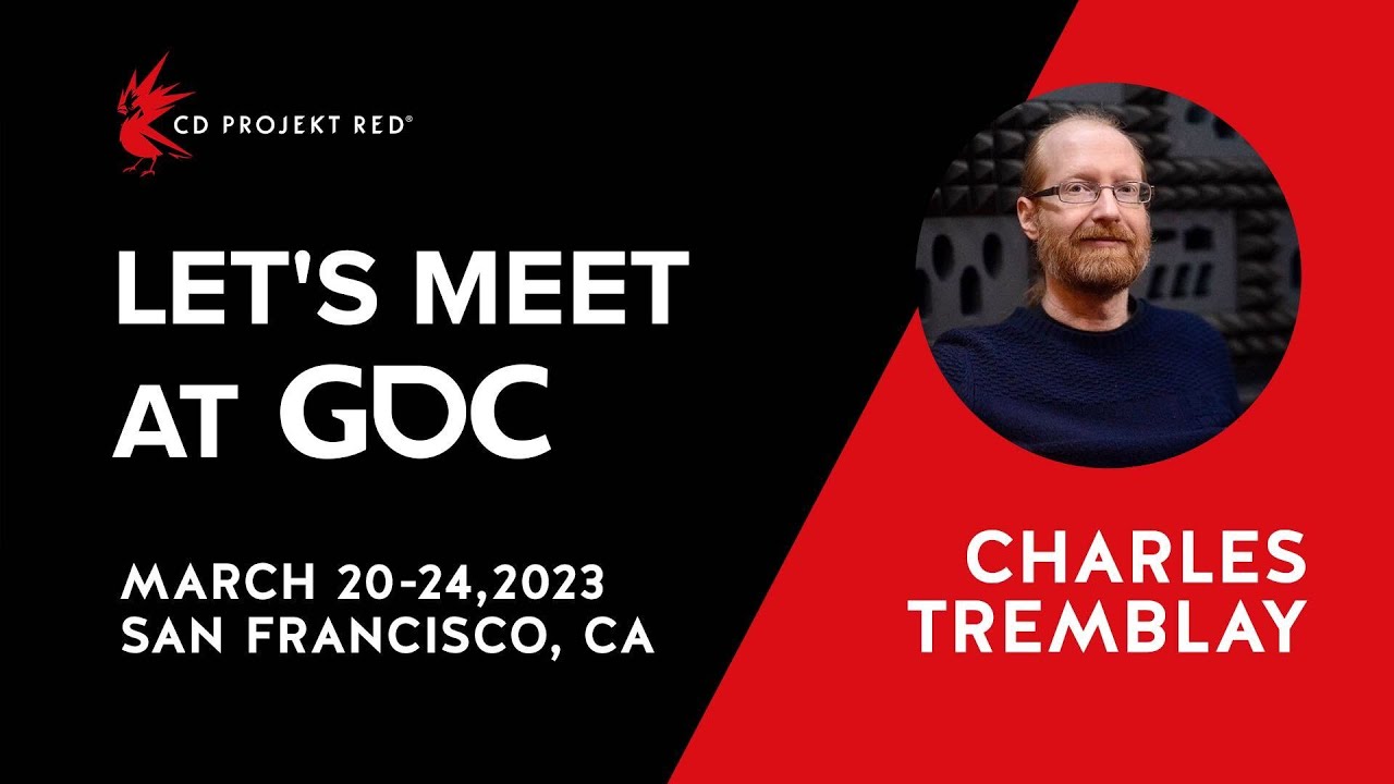 Let’s meet at GDC 2023 | Charles Tremblay - VP of Technology - YouTube