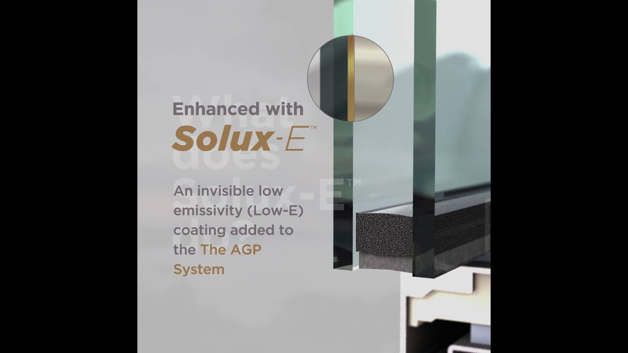 Solux-E glass from AGP - YouTube