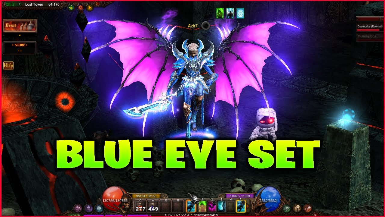 😮 CREANDO SET BLUE EYE 😮 | GAMES MU Season 15 - YouTube