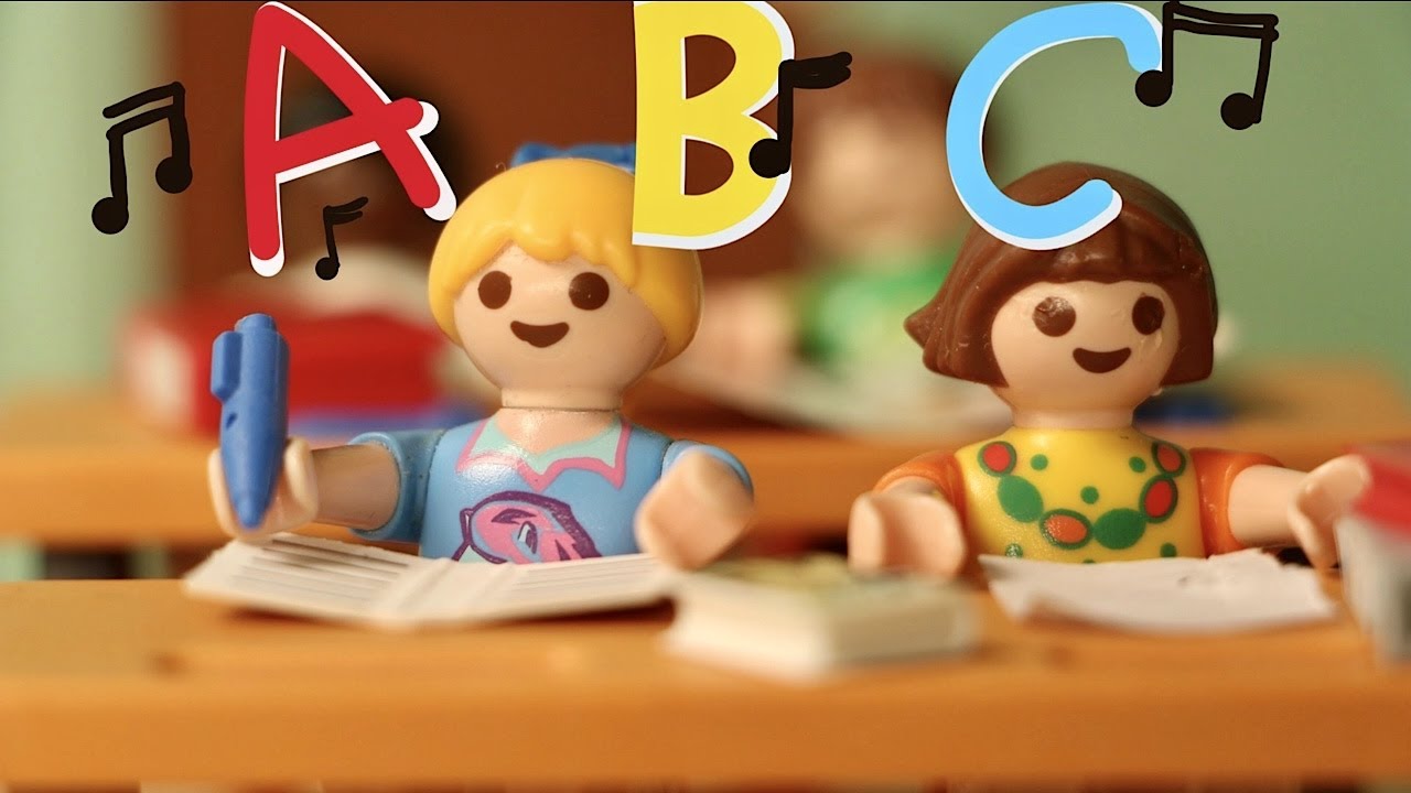 JUSTICE FAMILY 2 : ABC School (Playmobil children’s cartoon /Nursery ...