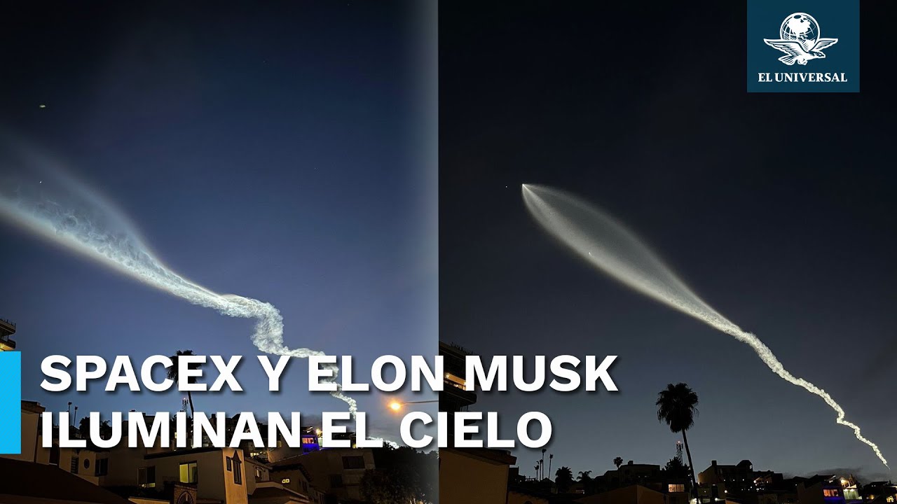 Así se vio el lanzamiento del Falcon 9 de SpaceX - YouTube