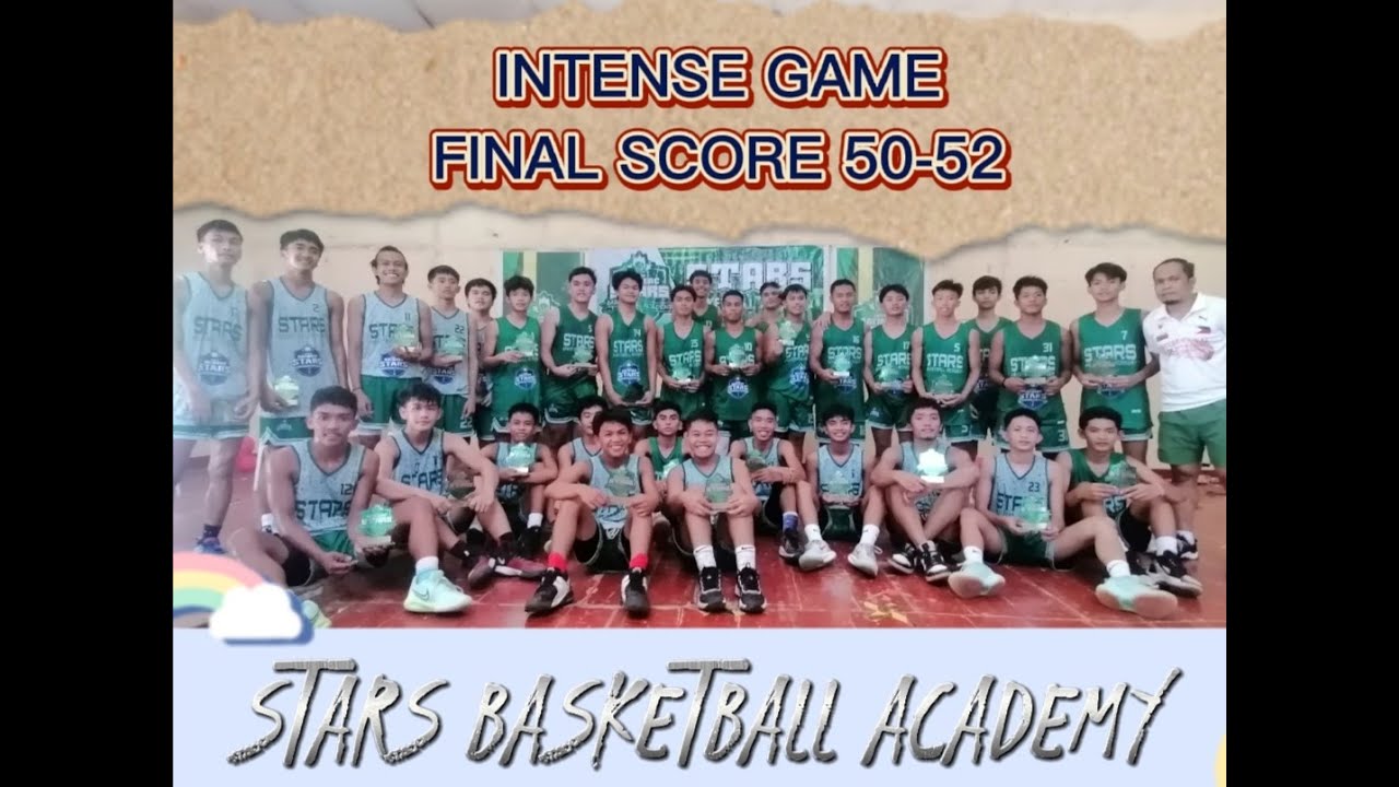 INTENSE GAME 17 UNDER OF STARS BASKETBALL ACADEMY... #basketball # ...