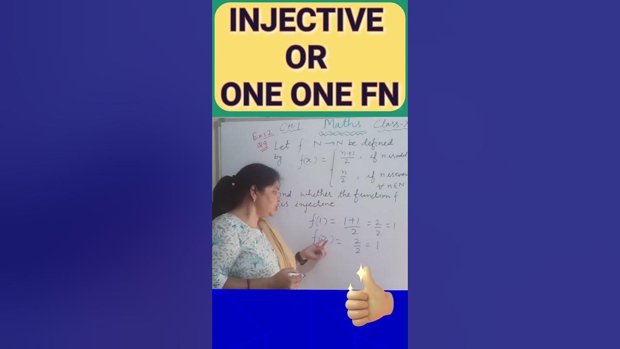 UNIQUE 🤯 RELATIONS AND FUNCTIONS II CLASS 12 II INJECTIVE FN. II # ...