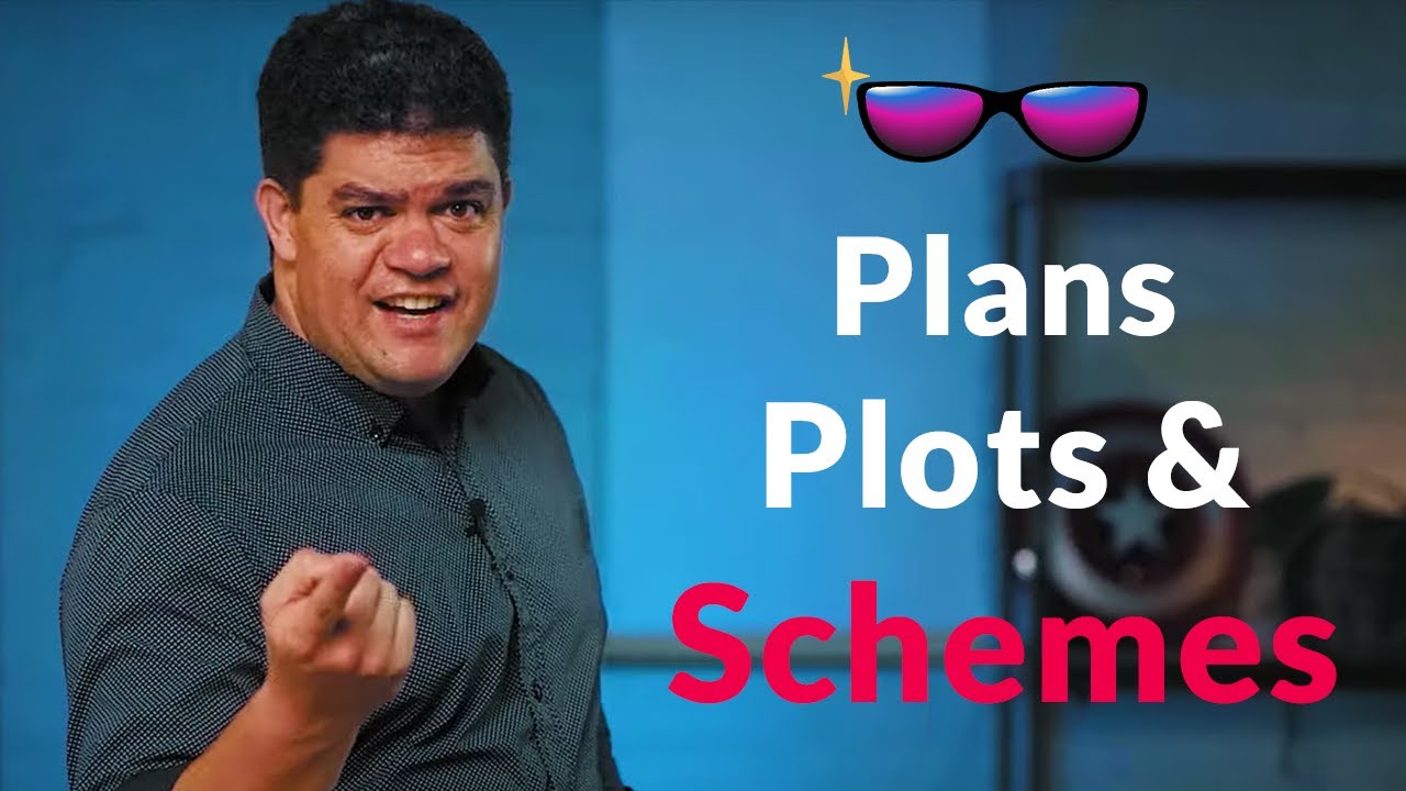 plans, plots and schemes - YouTube