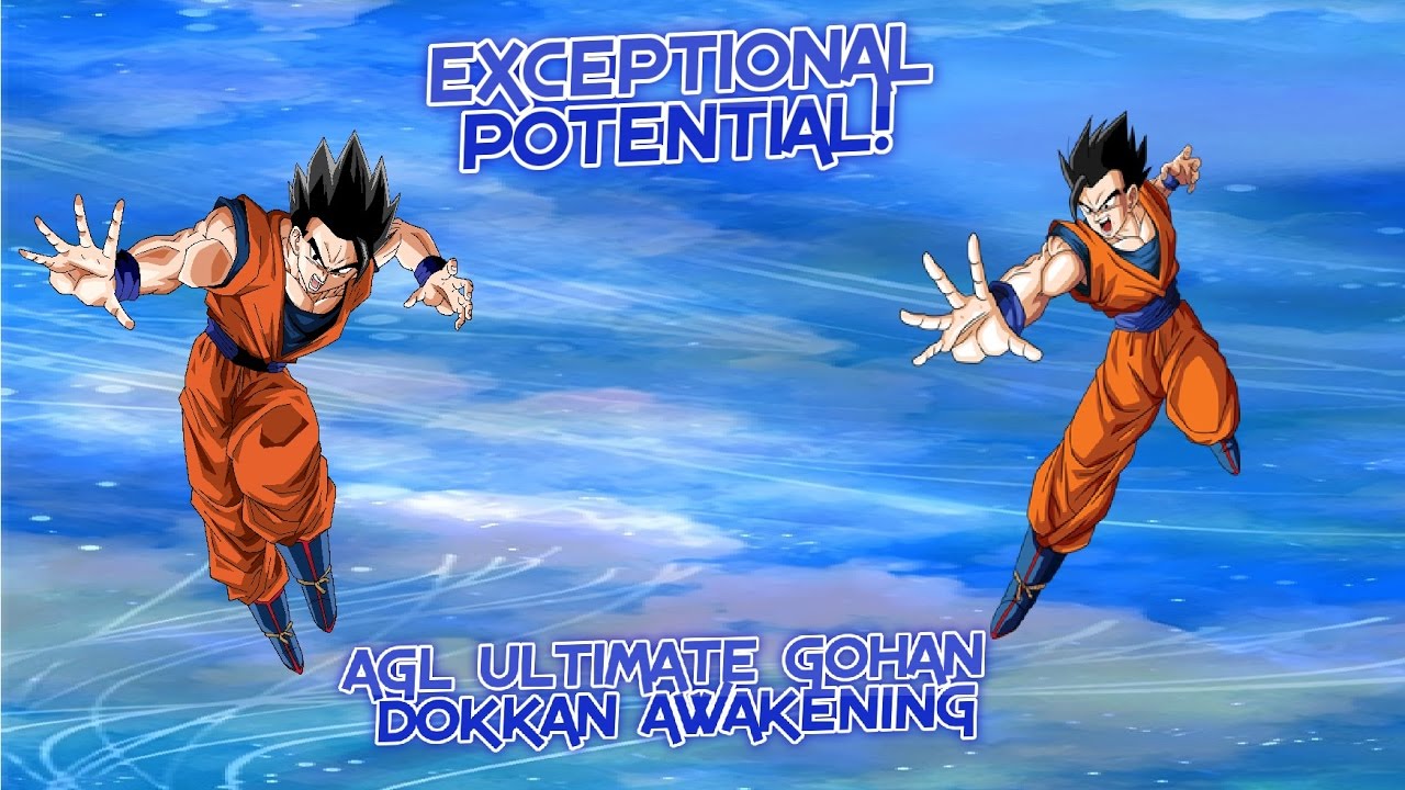 EXCEPTIONAL POTENTIAL! Dokkan Awakening AGL Ultimate Gohan: DBZ Dokkan ...