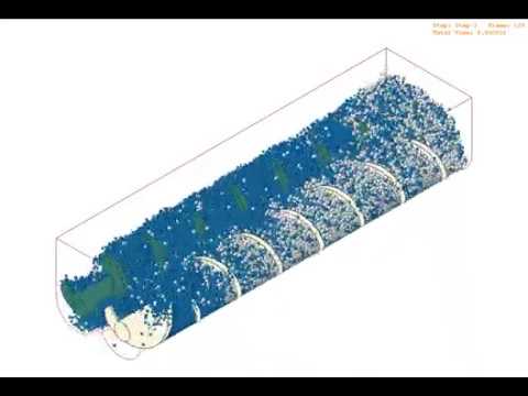 Particle simulation DEM in SIMULIA Abaqus | 4RealSim - YouTube