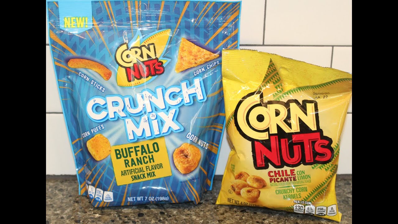 Corn Nuts: Crunch Mix Buffalo Ranch & Chile Picante Con Limon Review ...