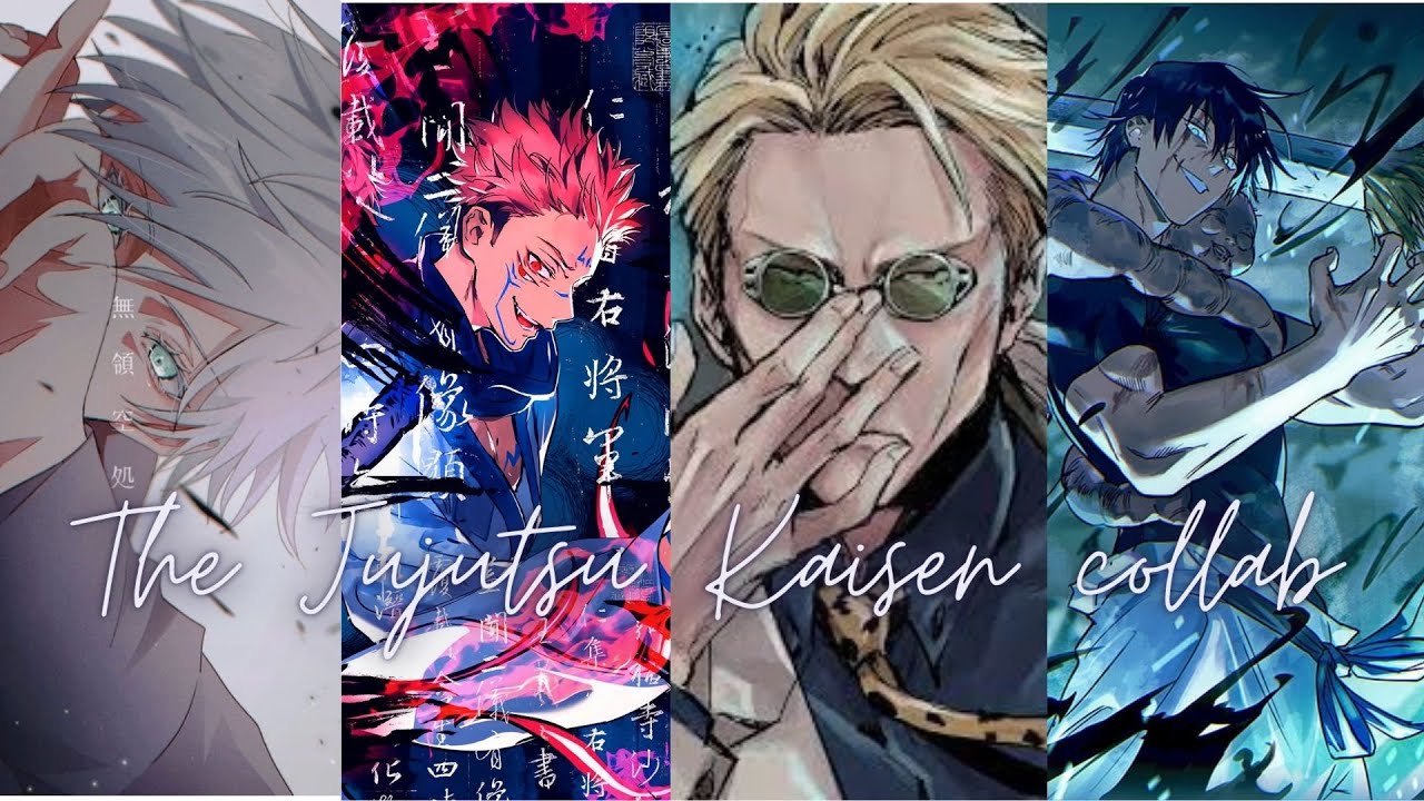 THE JUJUTSU KAISEN COLLAB : the gojo,sukuna,toji and nanami effect ...