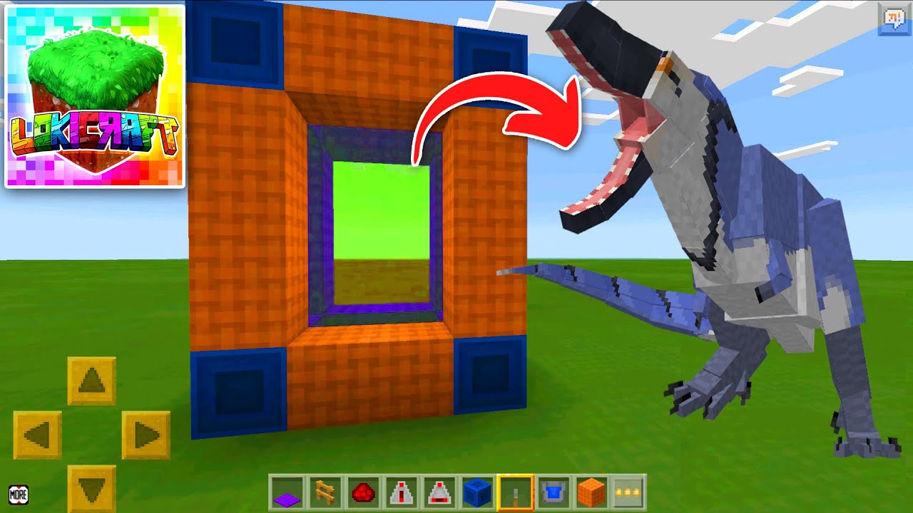 How to Spawn DINOSAUR in LOKICRAFT - YouTube