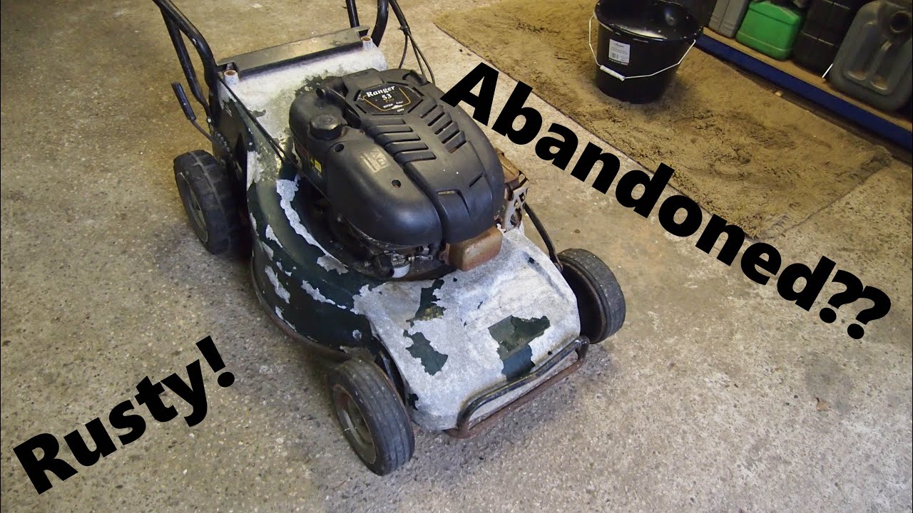ABANDONED PRO MOWER - Hayter Ranger 53 Restoration - YouTube