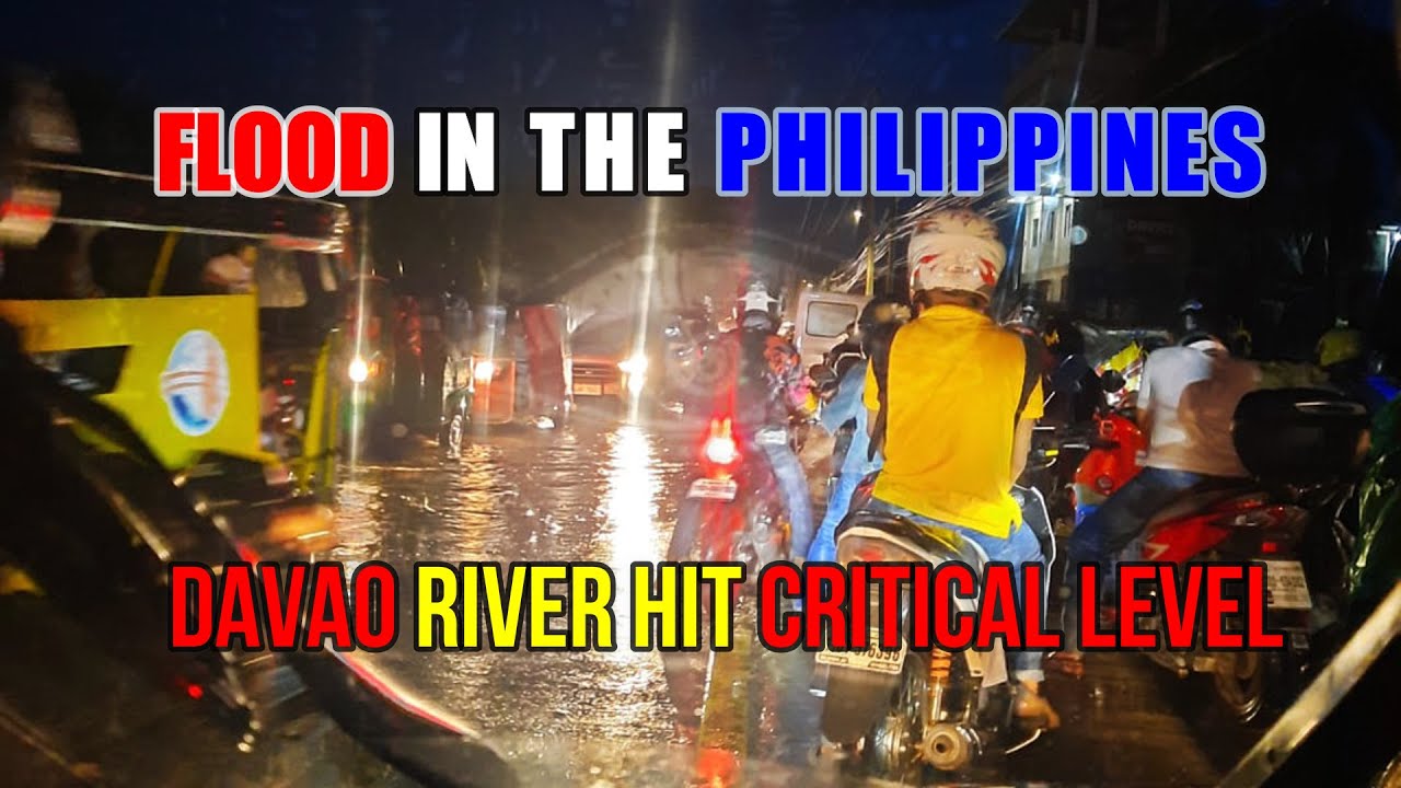 Flood in Davao City, Philippines 2021: Hundreds of Residents Evacuated ...