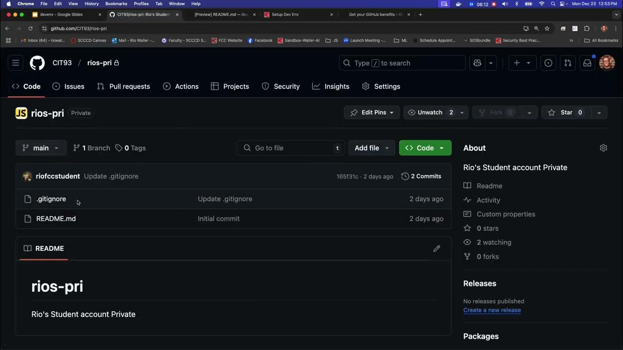 Dev Env Setup Step 2 Codespace Youtube