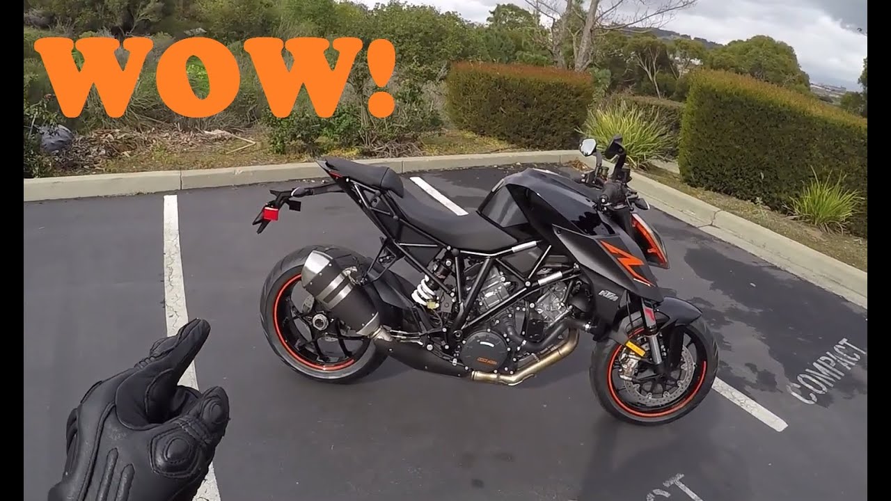 First Ride Impressions + Mod Ideas - 2018 KTM 1290 Super Duke R - YouTube