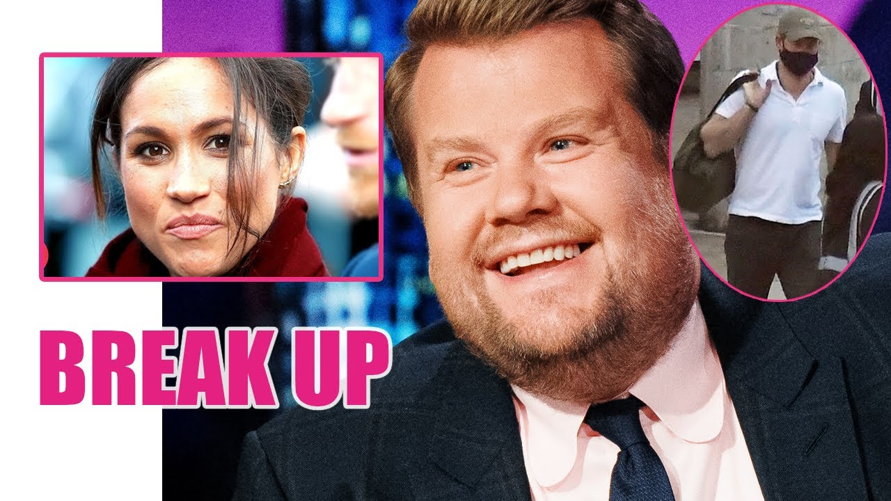 OMG! James Corden Revealed Haz,Meg ALREADY DIVORCED Over His Visit To ...