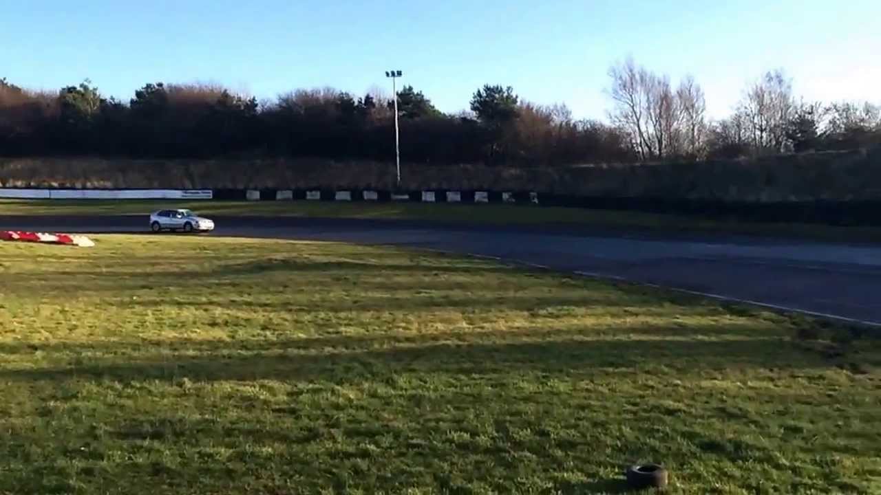 Seat Leon Track Test - Teesside Autodrome - Drifting 1st - YouTube