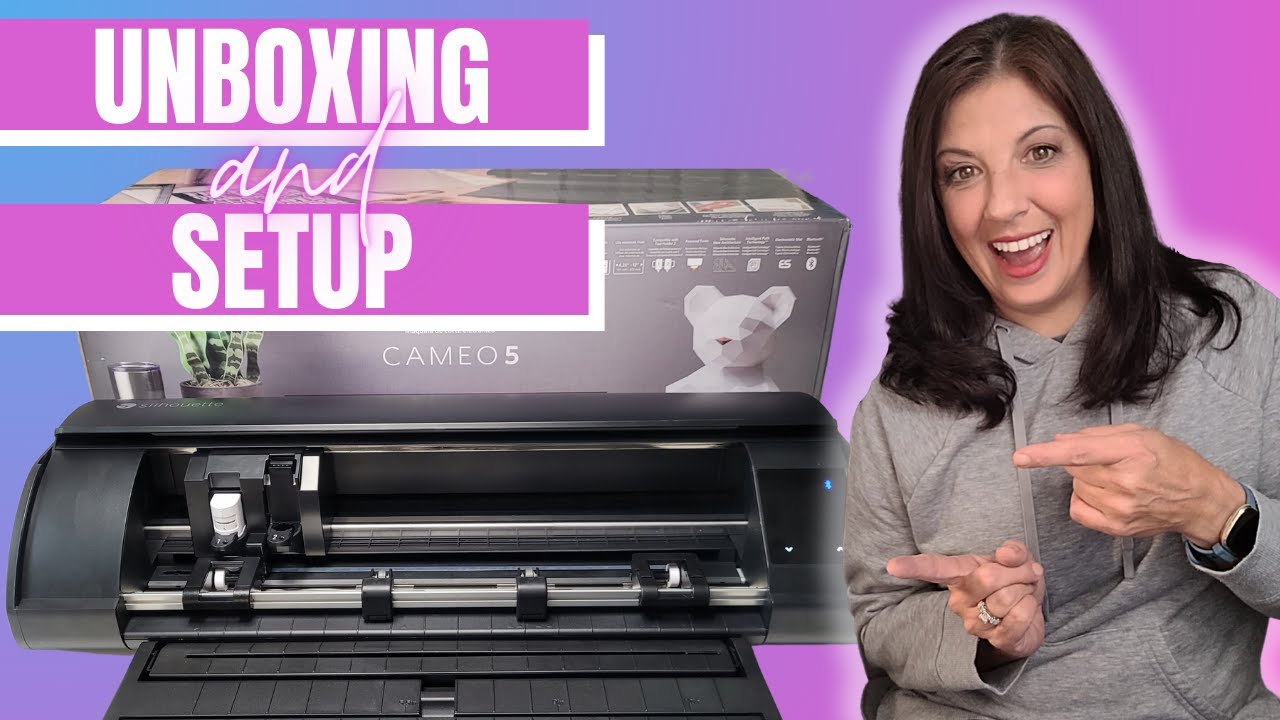 Silhouette Cameo 5 Unboxing - What's New and Exciting? - YouTube