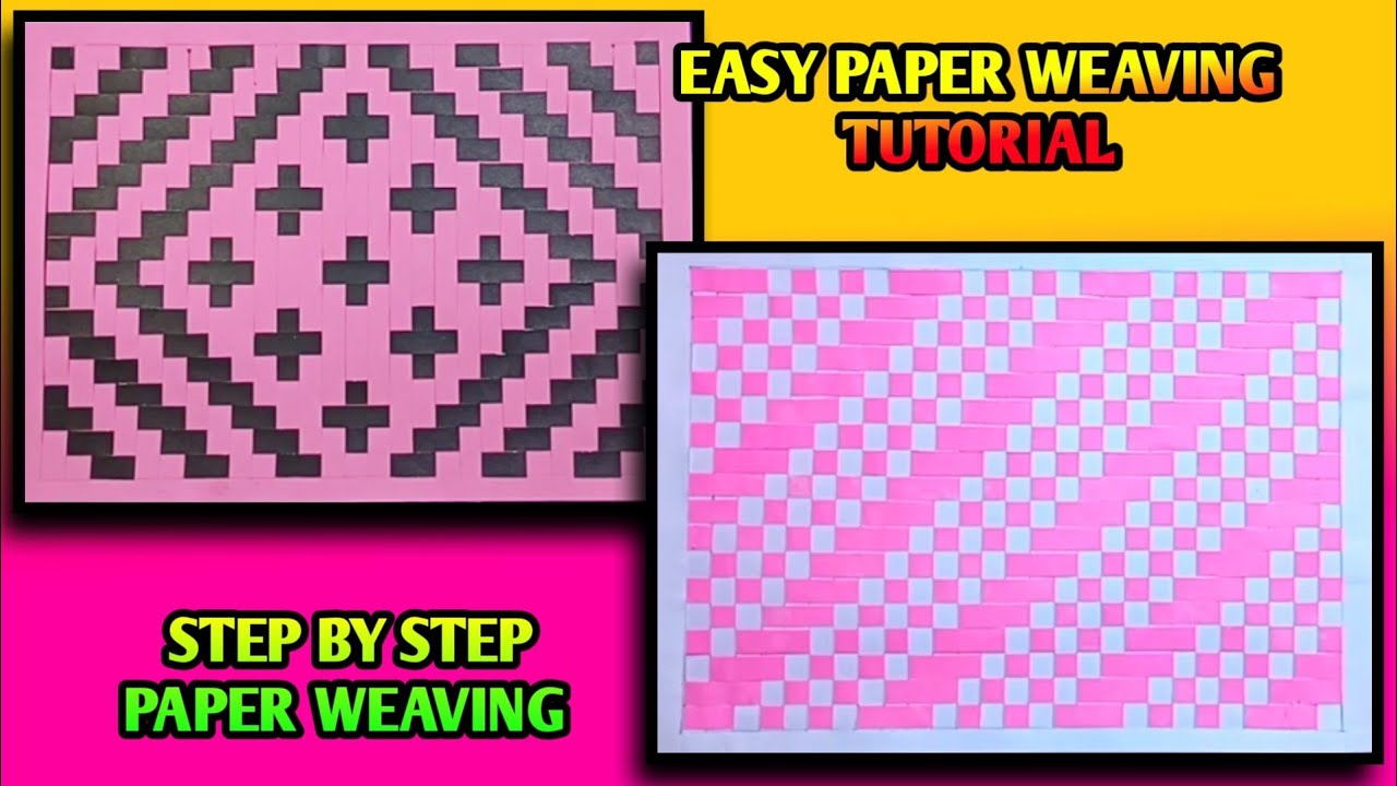 Paper Weaving for Kids Made Fun | Easy Paper Weaving Tutorial with Step ...