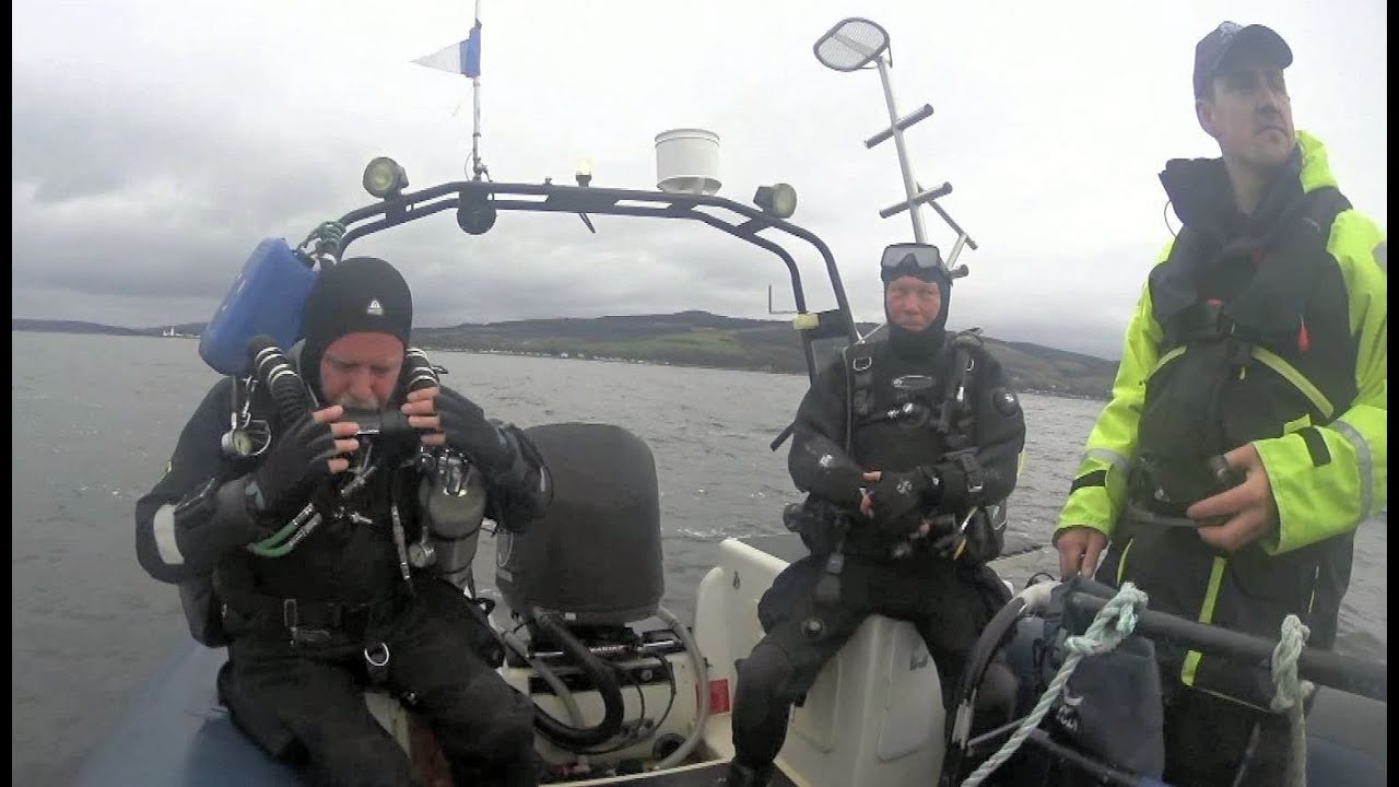 Winter diving in the Clyde with Wreckspeditions - YouTube