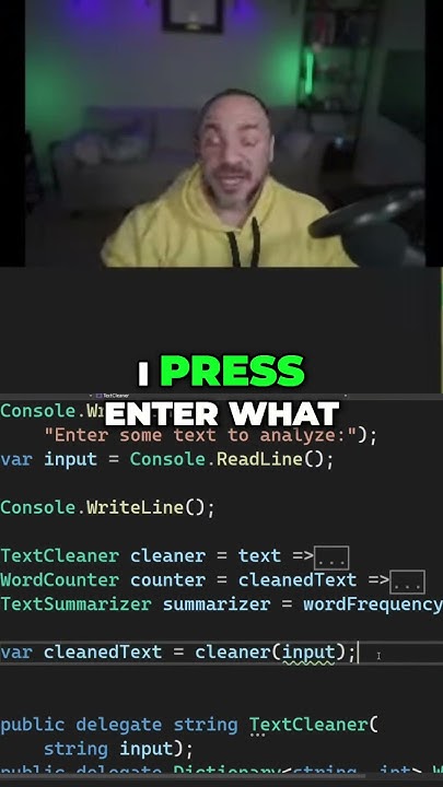 How to structure a simple pipeline in CSharp: - YouTube