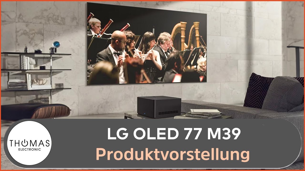 PRODUKTVORSTELLUNG - LG OLED77M39LA 2023 - weltweit erster wireless ...