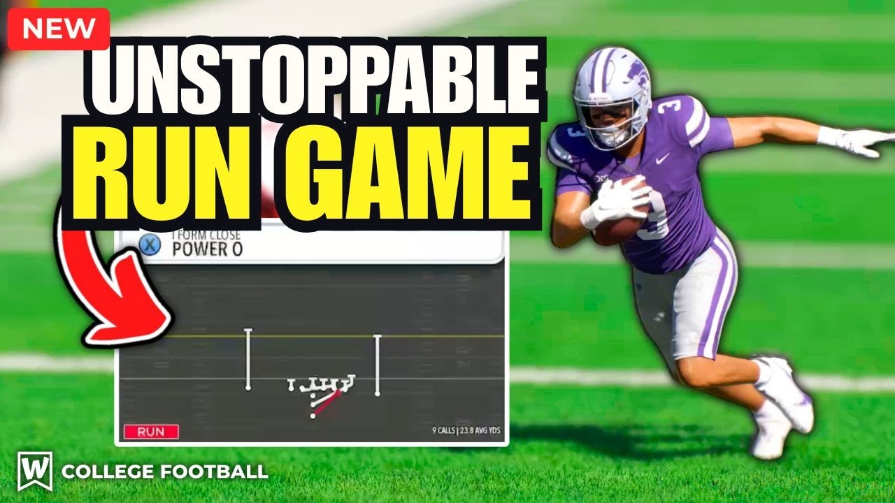 The Most OVERPOWERED Run Offense in College Football 26 - YouTube