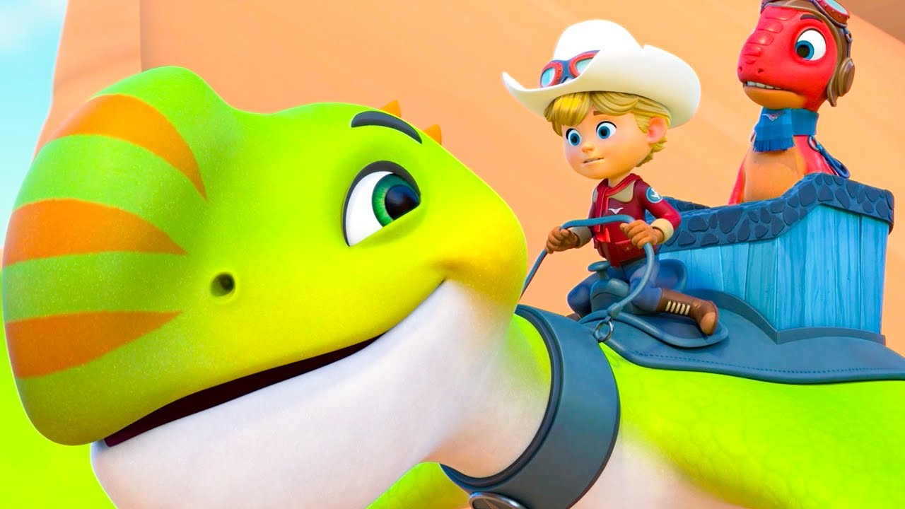 The Fly & Rescue Squad! | Dino Ranch - YouTube