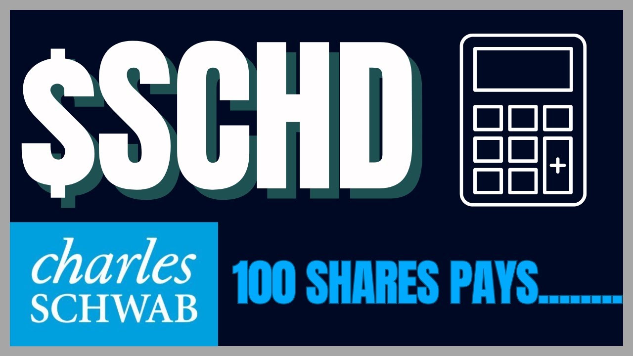 How Much Will 100 Shares of $SCHD Pay You? | $SCHD Income Calculator - YouTube