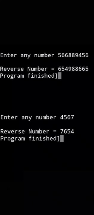 Reverse Number Program In C Shorts Programming Coding Interestingcoding Clanguage Youtube 5844
