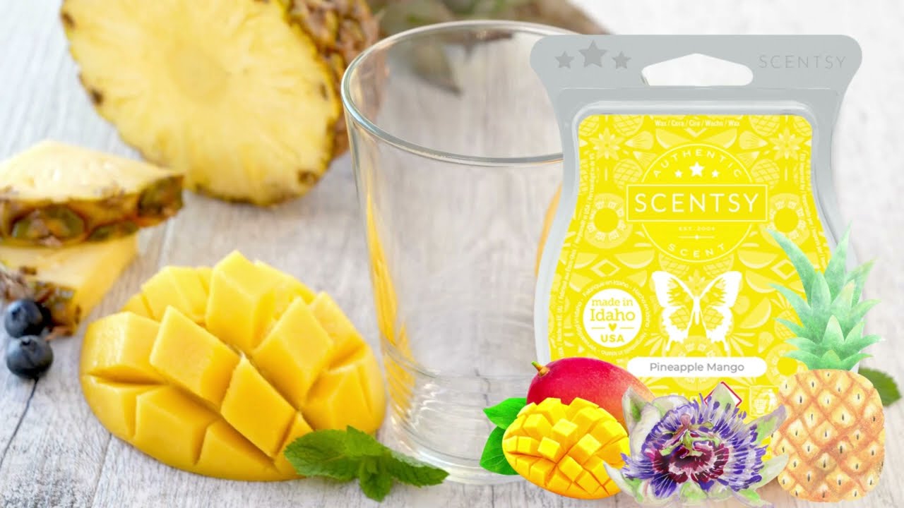 Pineapple Mango Scentsy Wax Bar Fragrance Description - YouTube