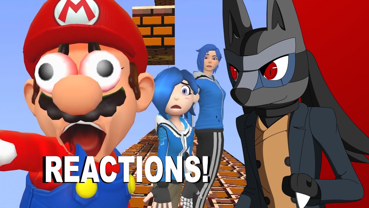 Vtube Reactions - SMG4 - Into the Marioverse - YouTube