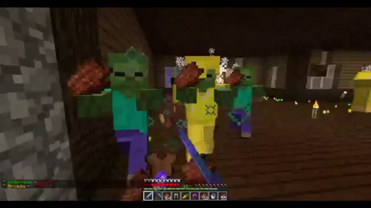 [Minecraft] Zombie Apocalypse House! - YouTube