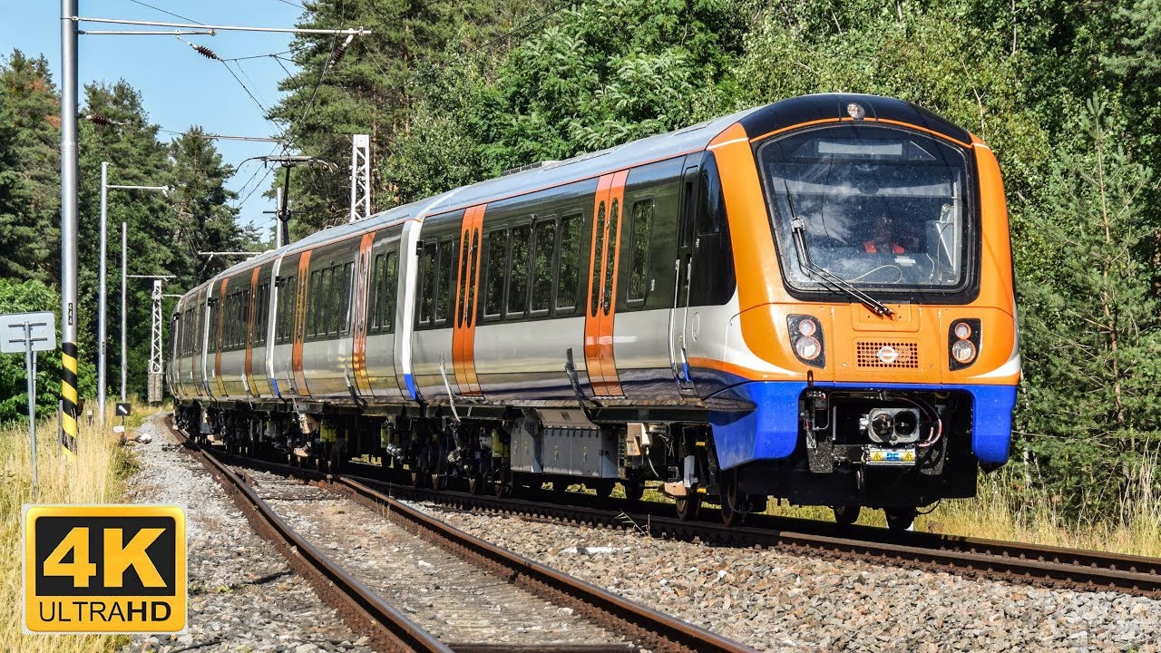 London Overground Class 710 VUZ Velim test track Czech Republic 3.7. ...