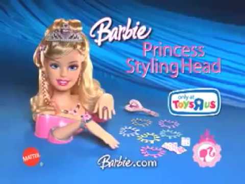 Barbie Princess Styling Head Commercial (Toys R'us Exclusive, 2008)