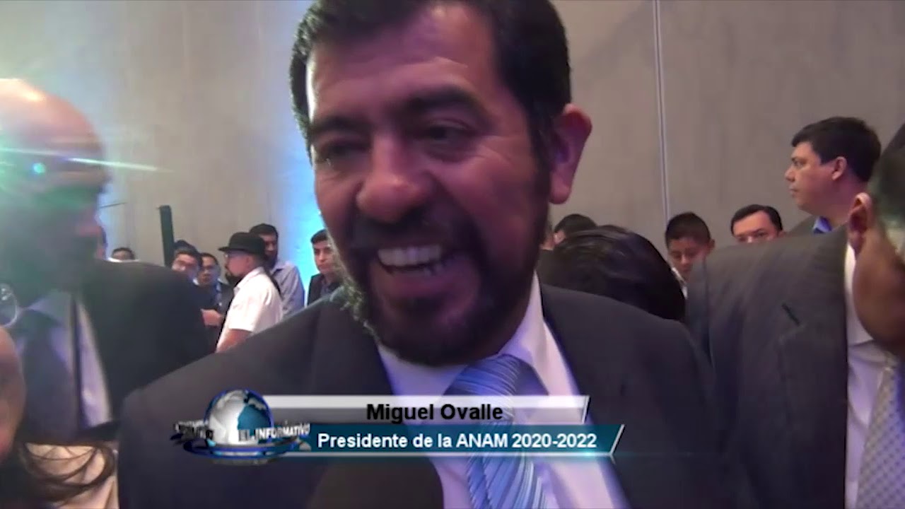 MIGUEL OVALLE ALCALDE DE SALCAJÁ NUEVO PRESIDENTE DE LA ANAM - YouTube