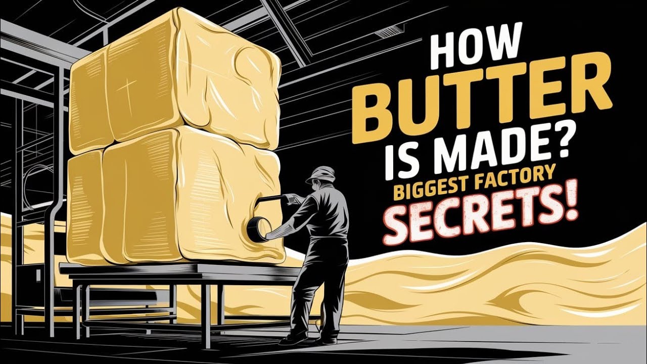 How Butter is Made?BIGGEST Butter Factory Is Revealing Its SECRETS ...