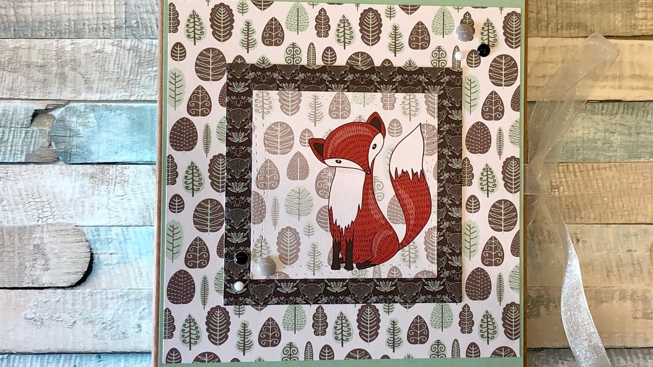 Lisi album - A Fox's Tale scrapbooking Mini Album - YouTube