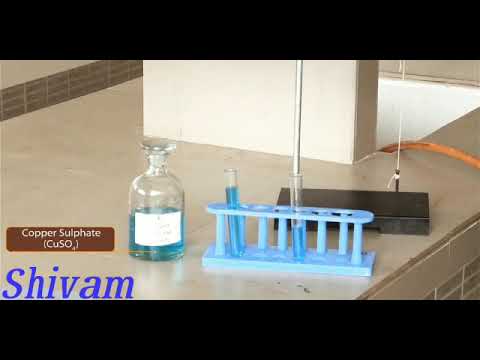 Class 10 chemistry experiment. - YouTube
