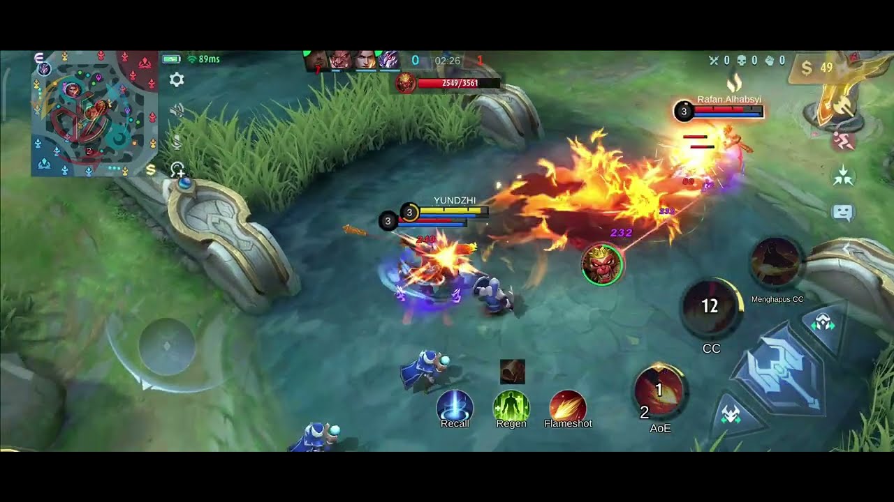 Hanya Bisa Dorong Pakai Api Sih - Mobile Legends: Bang Bang - YouTube