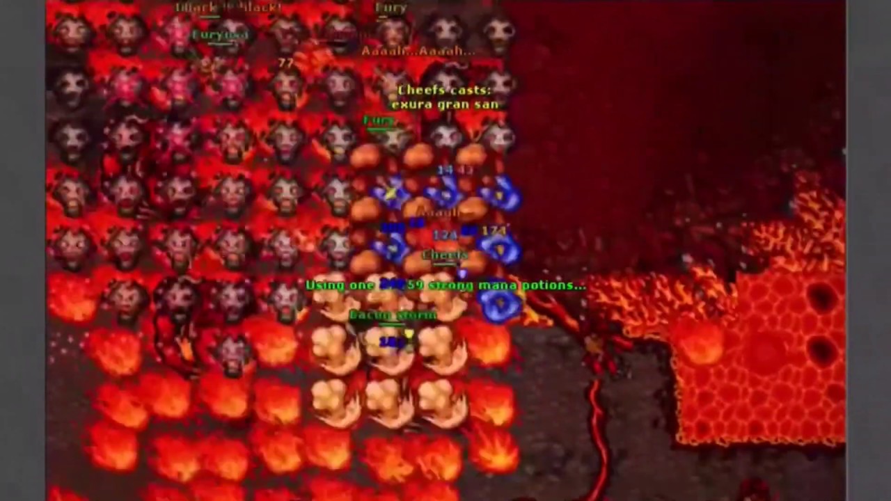 Tibia Bosses - Furyosa - Wintera - YouTube