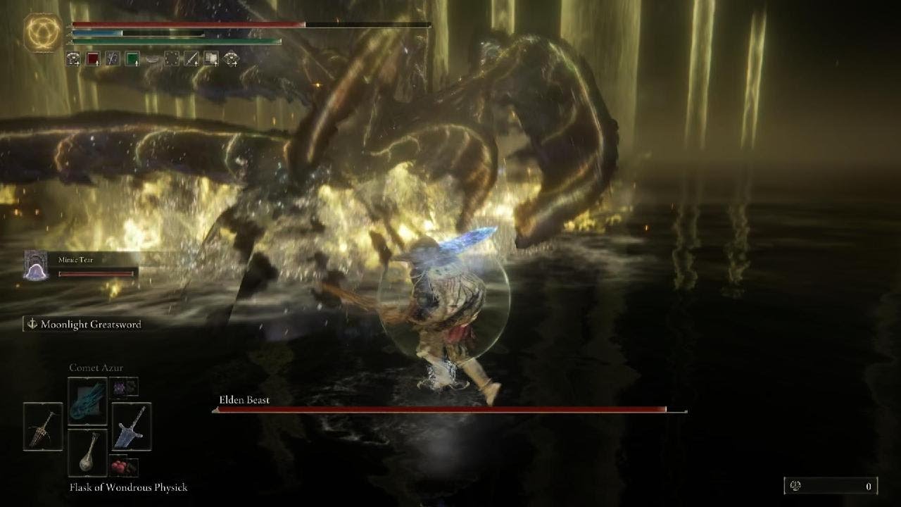 ELDEN RING ELDEN BEAST SLAIN - YouTube