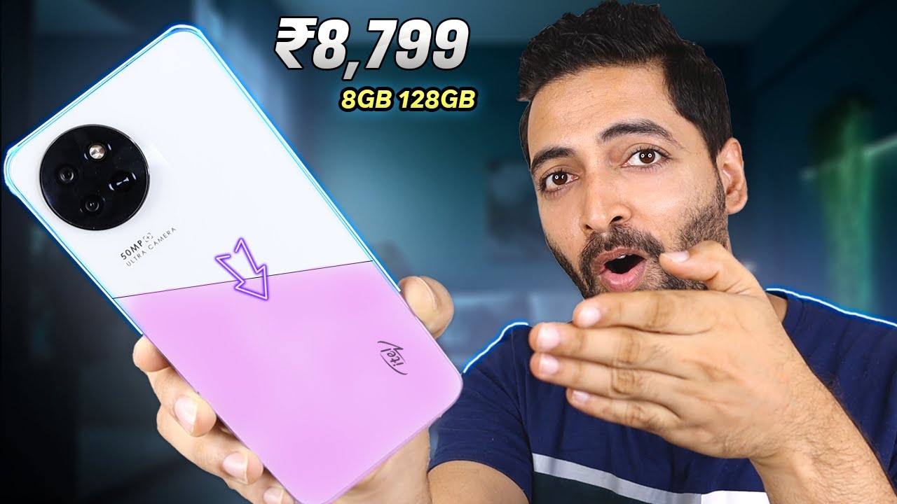 Worlds First Color Changing Phone Under ₹9,000🔥 - YouTube