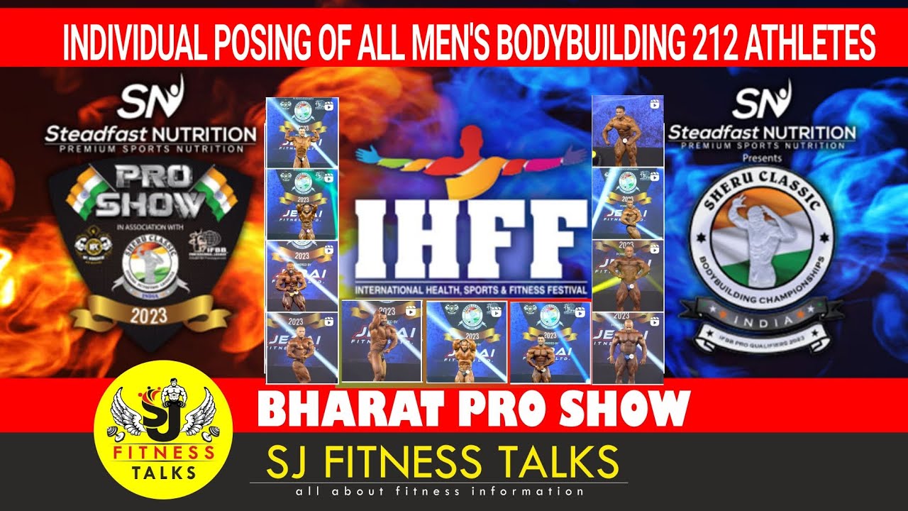 Individual Posing Routine of All Men's Bodybuilding 212 IFBB PROS At ...