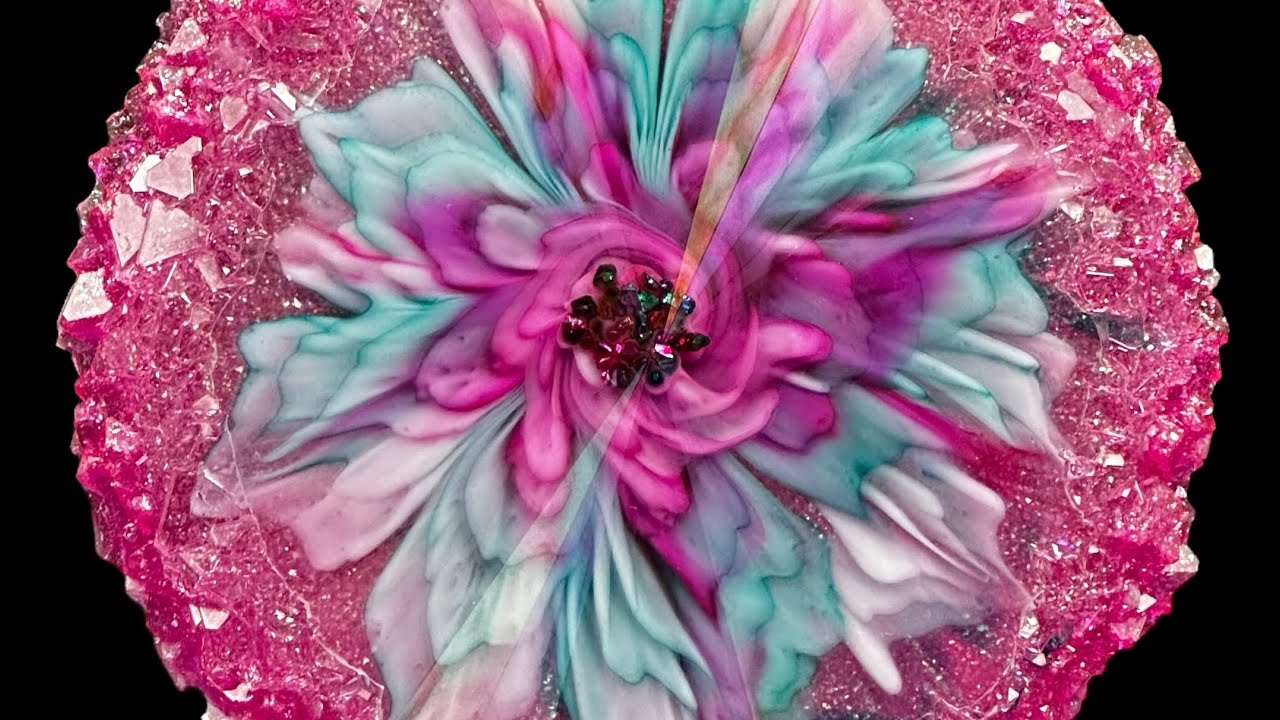 #106 Beginner Tips for Backing Epoxy Resin Blooms - YouTube
