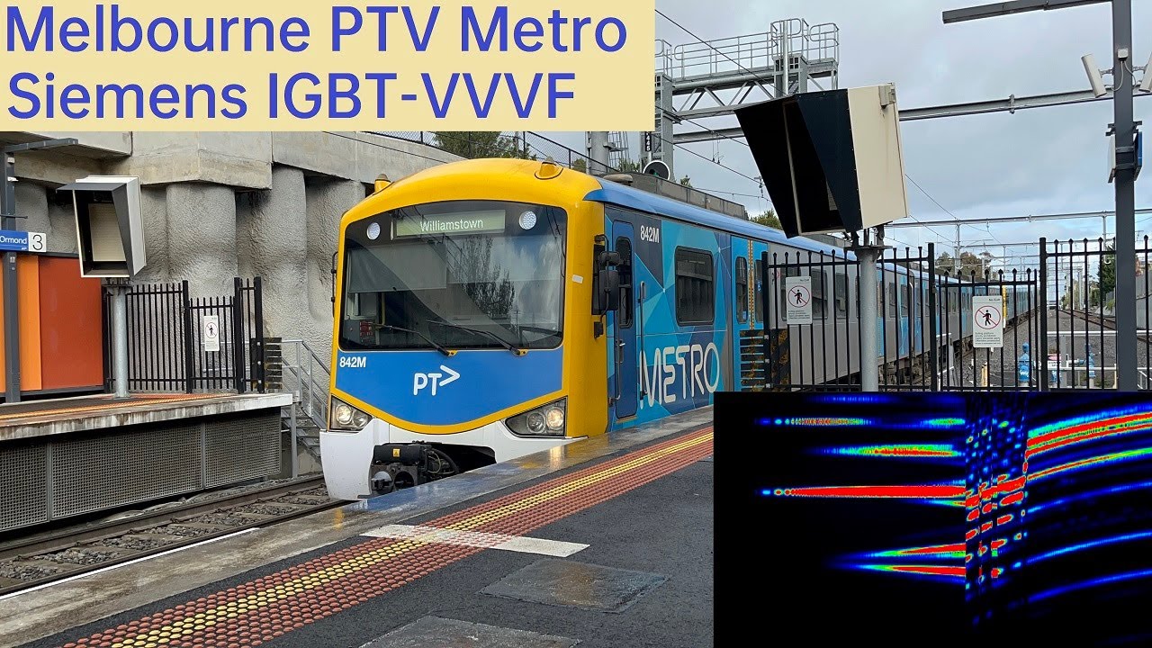 [Inductor Recording] Melbourne PTV Metro Siemens VVVF - YouTube