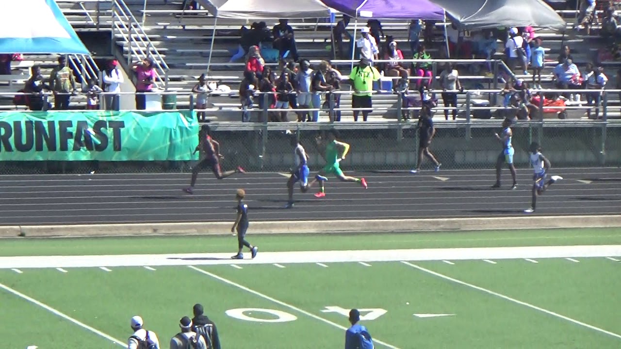 14u boys 4x100 relay NTC track meet - YouTube
