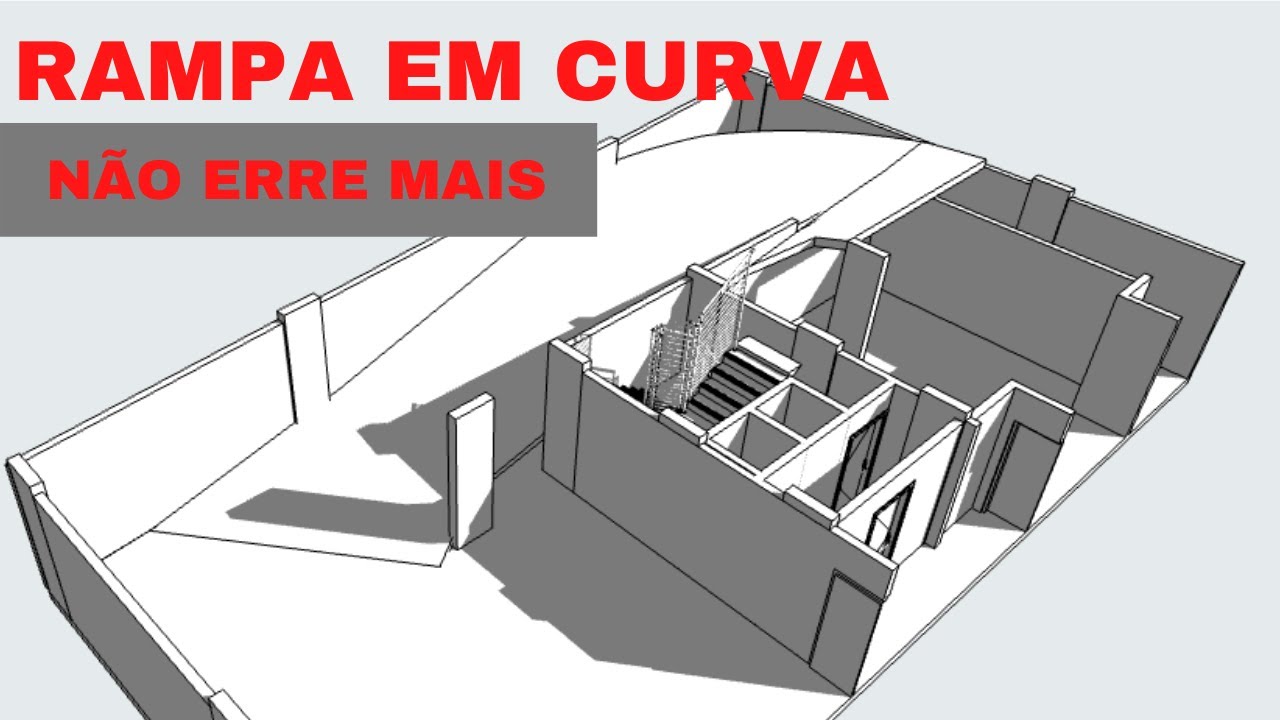 RAMPAS DE GARAGEM em curva - Segredos de como projetar - YouTube