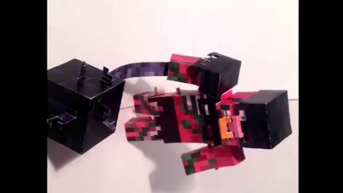 Papercraft Minecraft Zombie Pigman